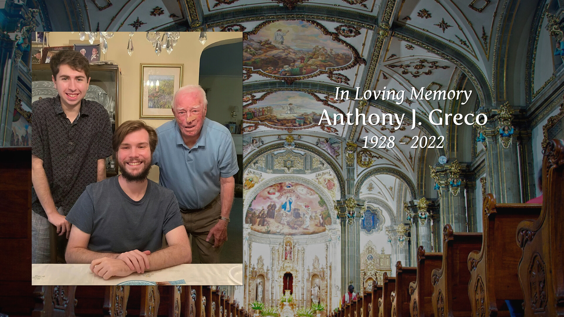 Anthony J. Greco - Tribute Video