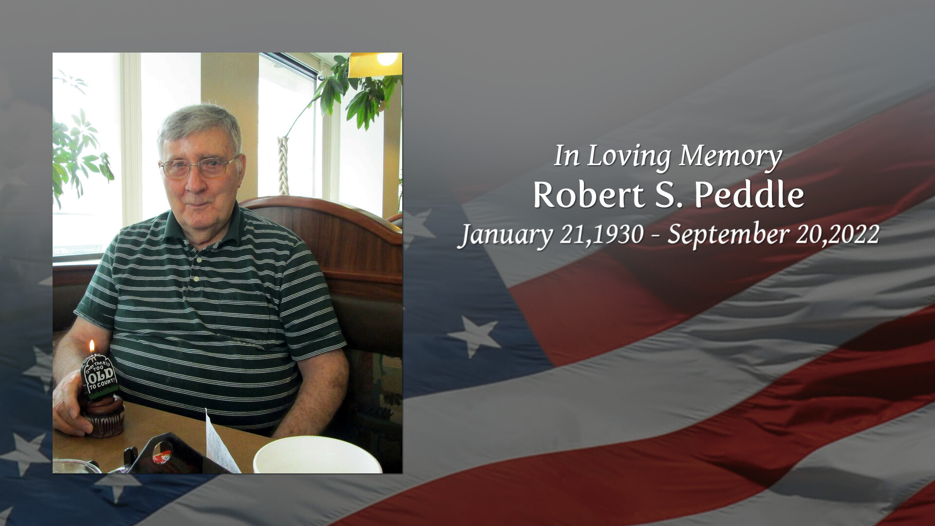 Robert S. Peddle - Tribute Video