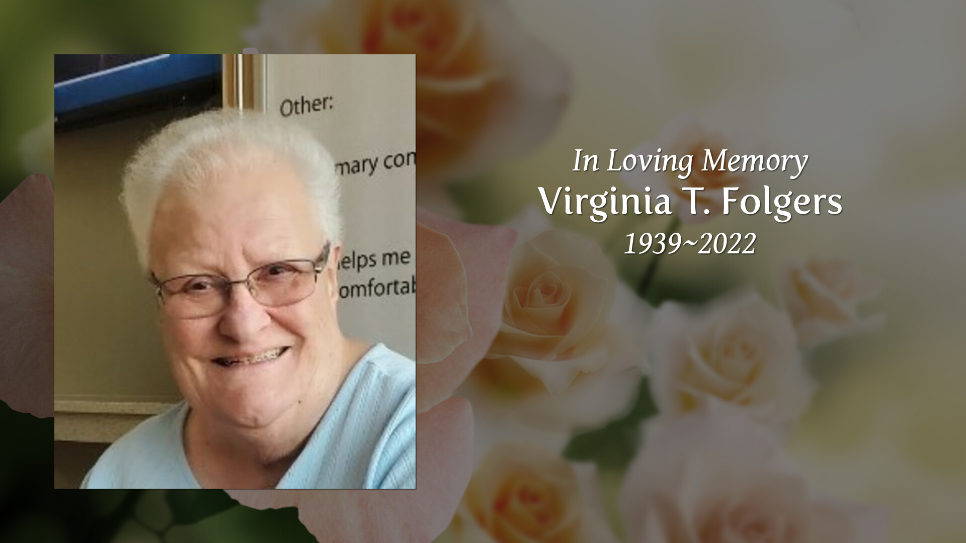 Virginia T. Folgers - Tribute Video