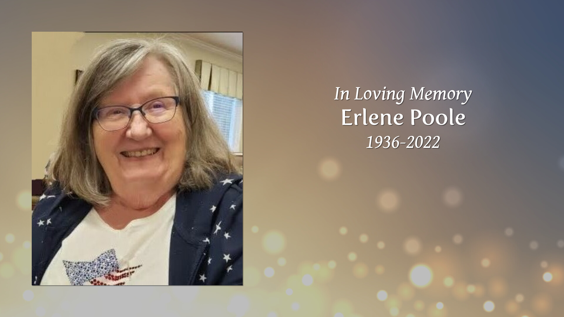 Erlene Poole - Tribute Video