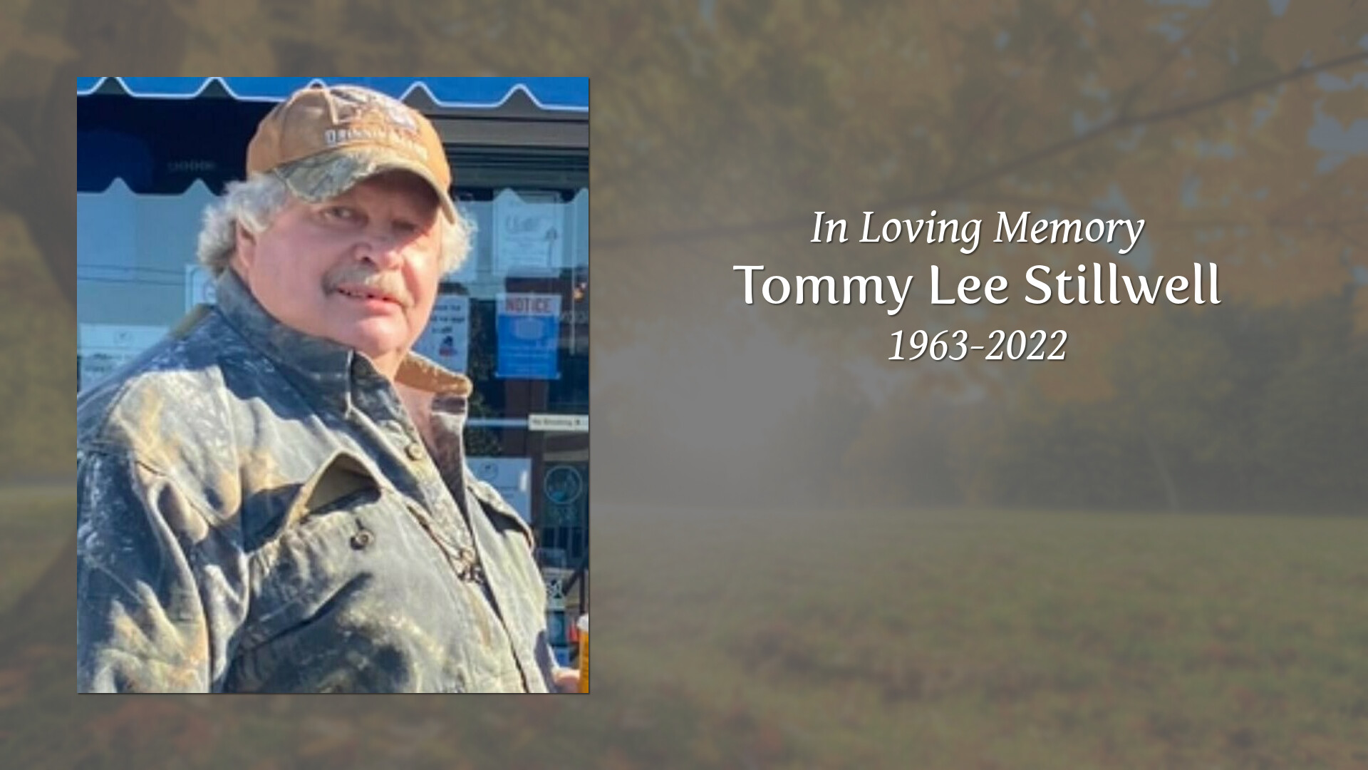 Tommy Lee Stillwell - Tribute Video