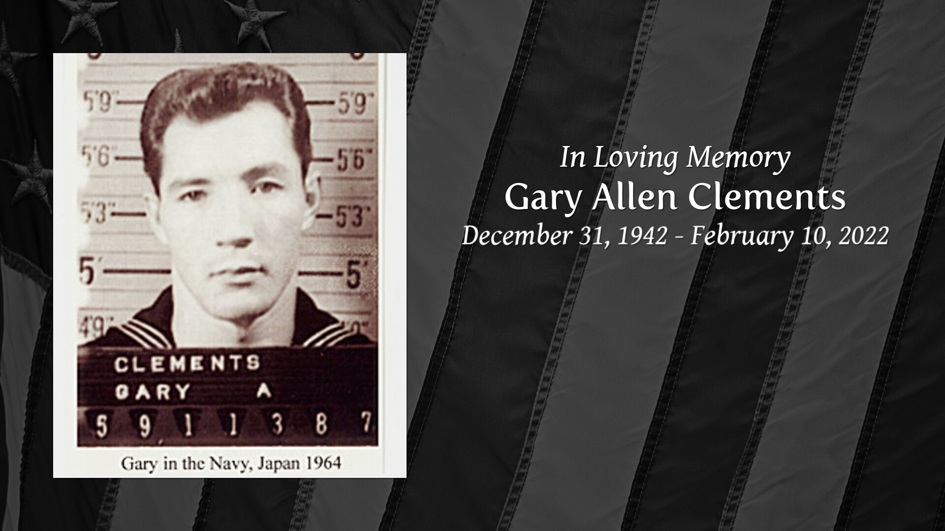 Gary Allen Clements - Tribute Video