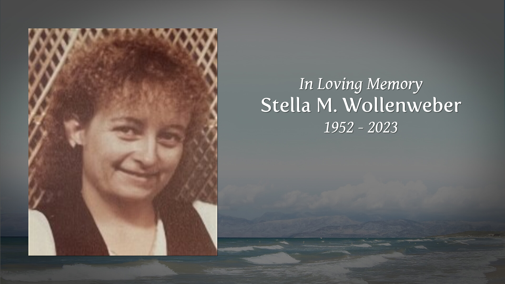 Stella M. Wollenweber - Tribute Video