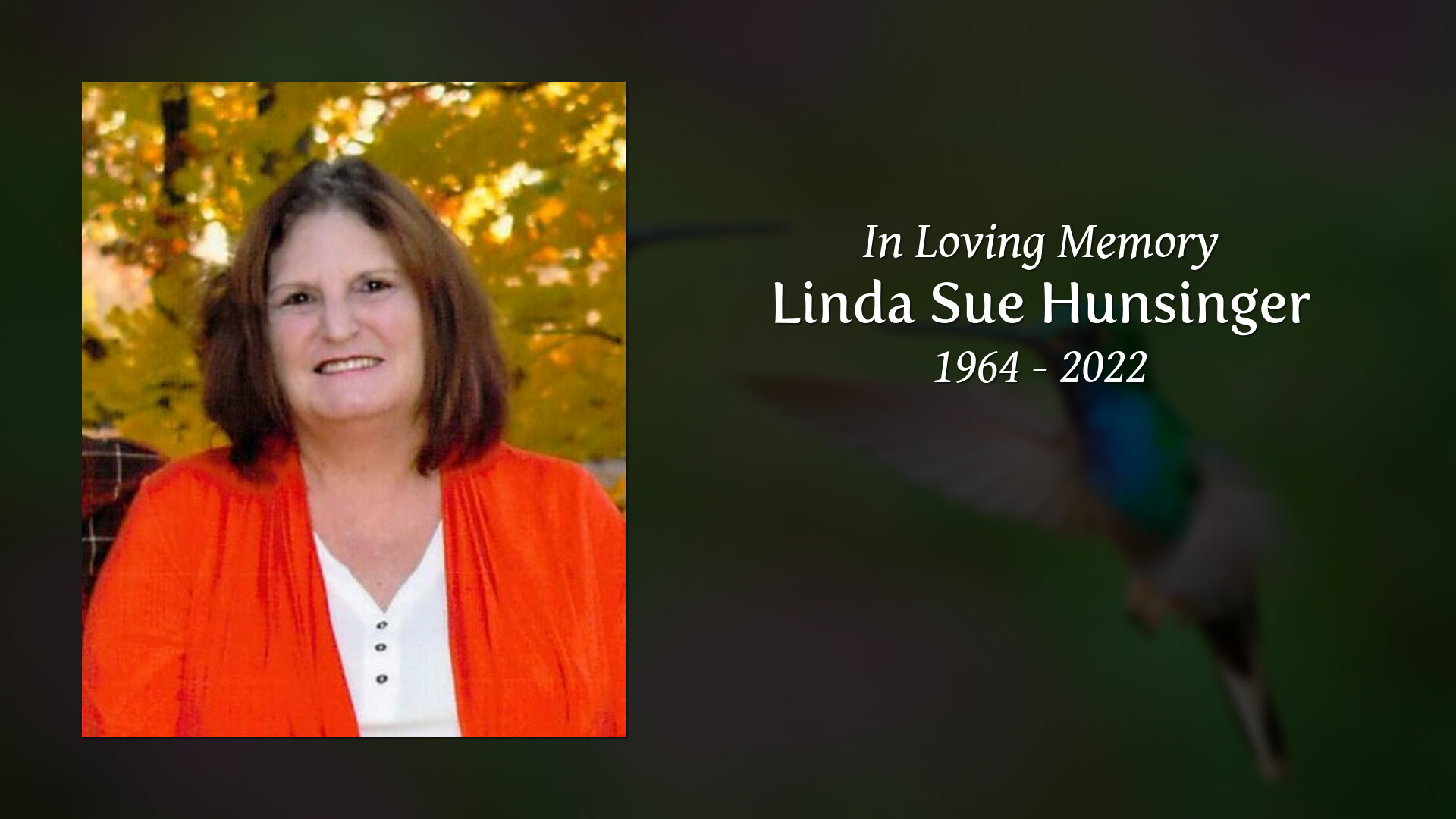 Linda Sue Hunsinger - Tribute Video