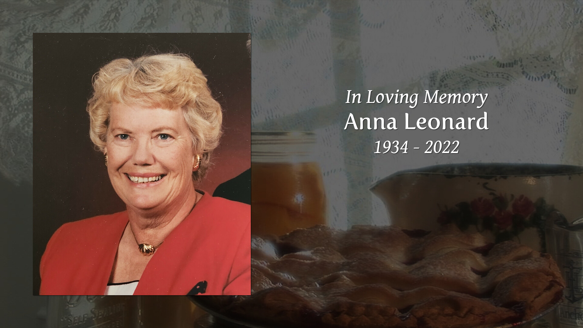 Anna Leonard - Tribute Video