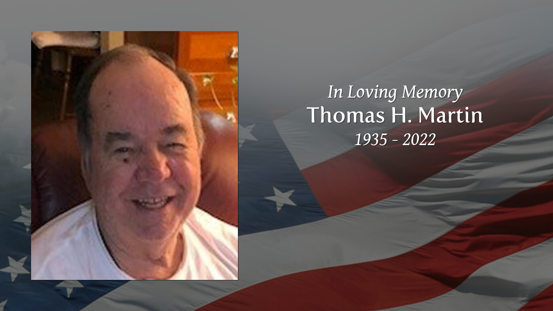 Thomas H. Martin - Tribute Video