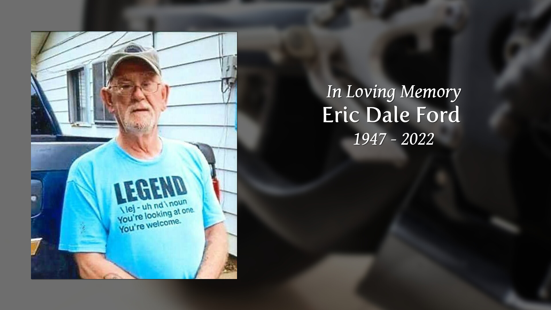 Eric Dale Ford - Tribute Video