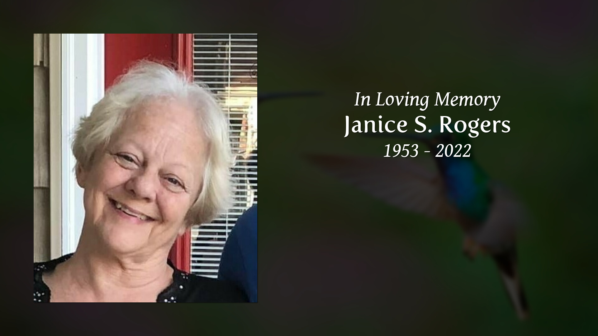 Janice S. Rogers - Tribute Video