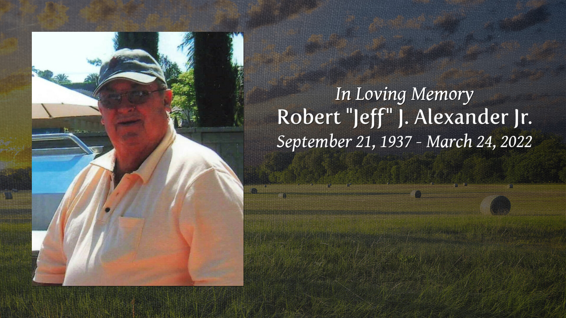 Robert "Jeff" J. Alexander Jr. - Tribute Video