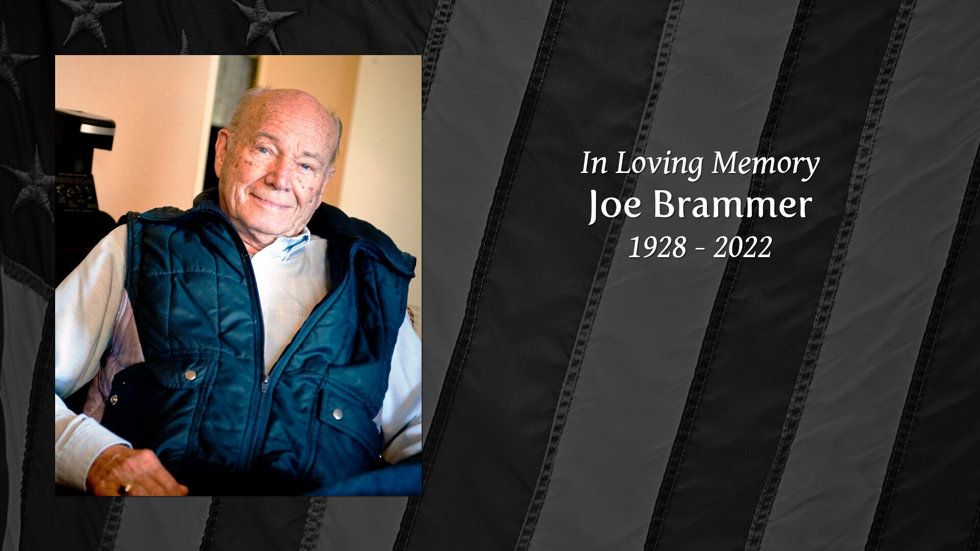Joe Brammer - Tribute Video