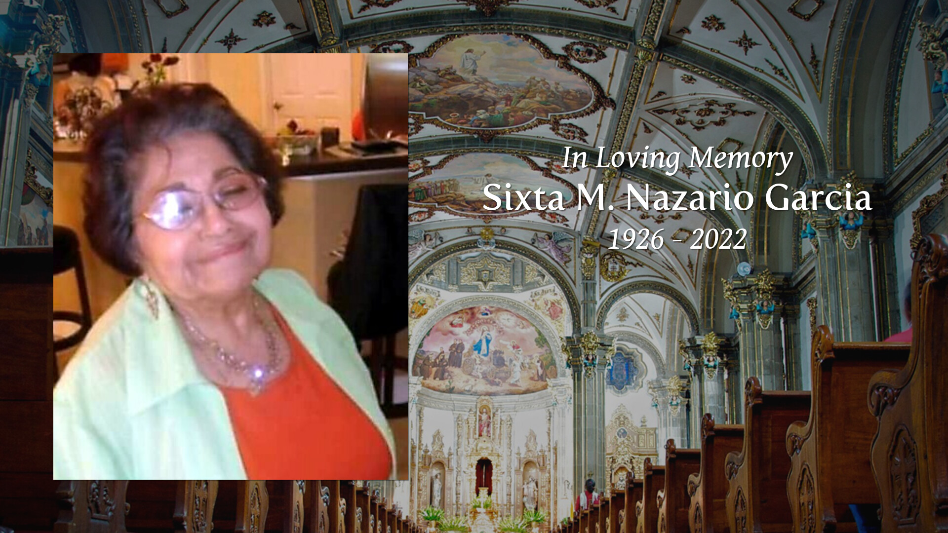 Sixta M. Nazario Garcia - Tribute Video