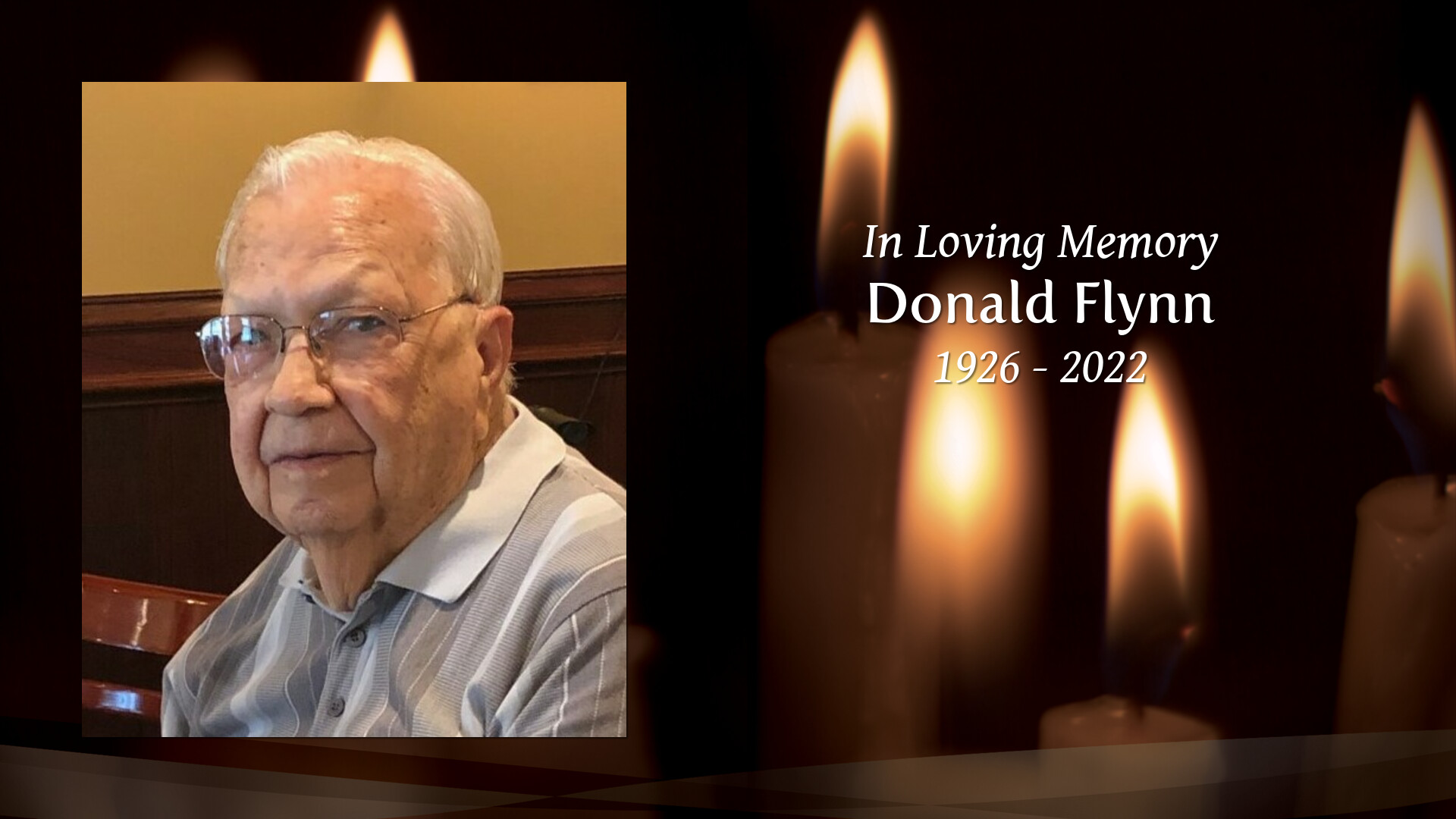 Donald Flynn - Tribute Video