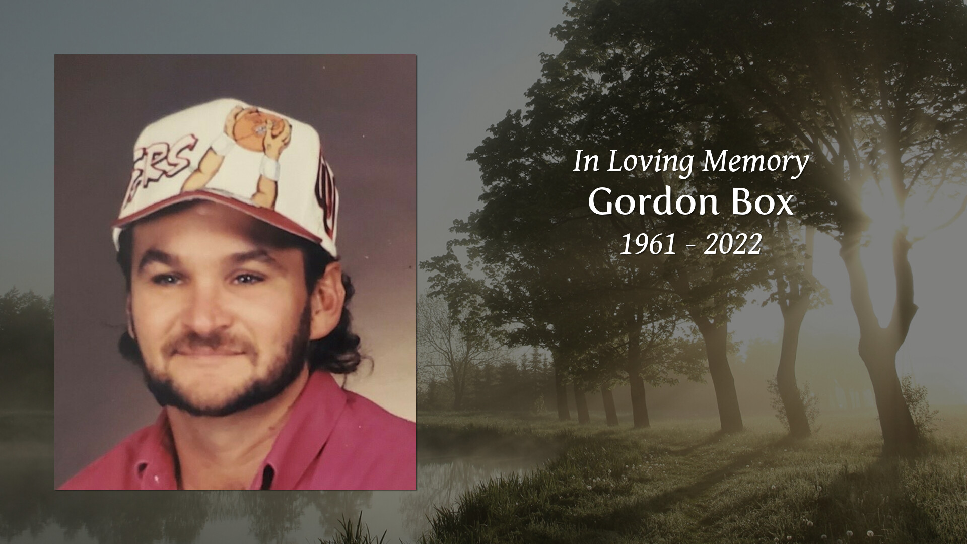 Gordon Box - Tribute Video