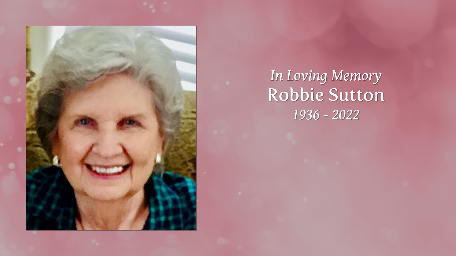 Robbie Sutton - Tribute Video