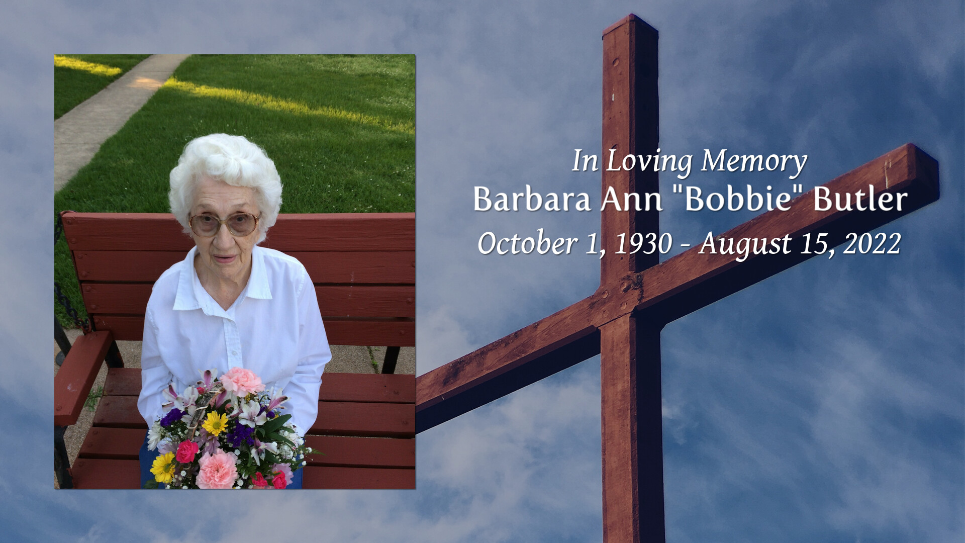 Barbara Ann "Bobbie" Butler - Tribute Video