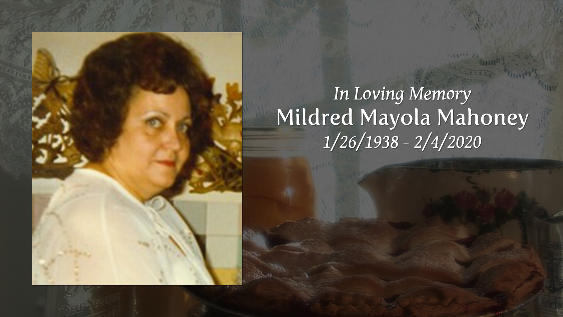 Mildred Mayola Mahoney - Tribute Video
