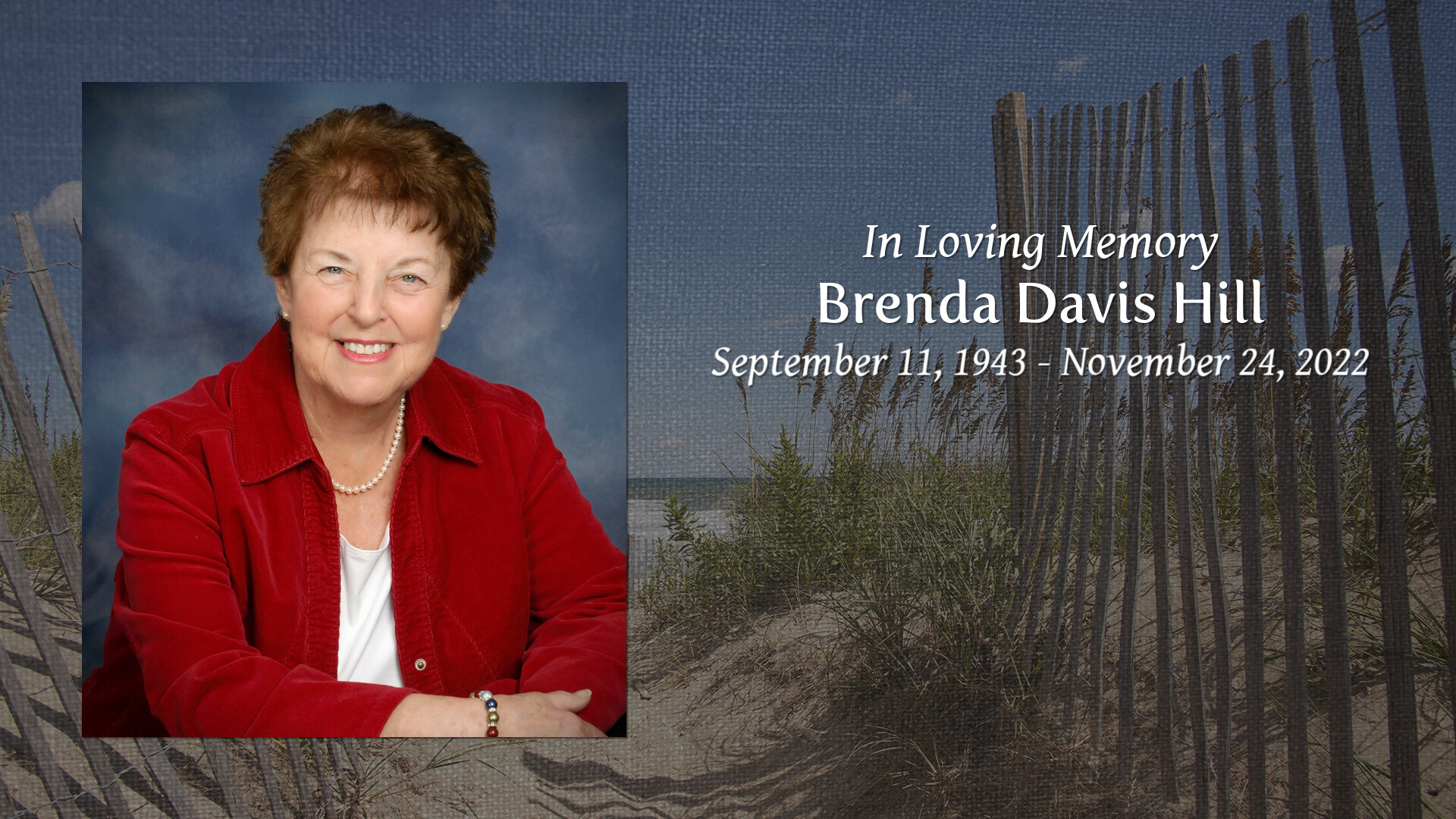 Brenda Davis Hill - Tribute Video