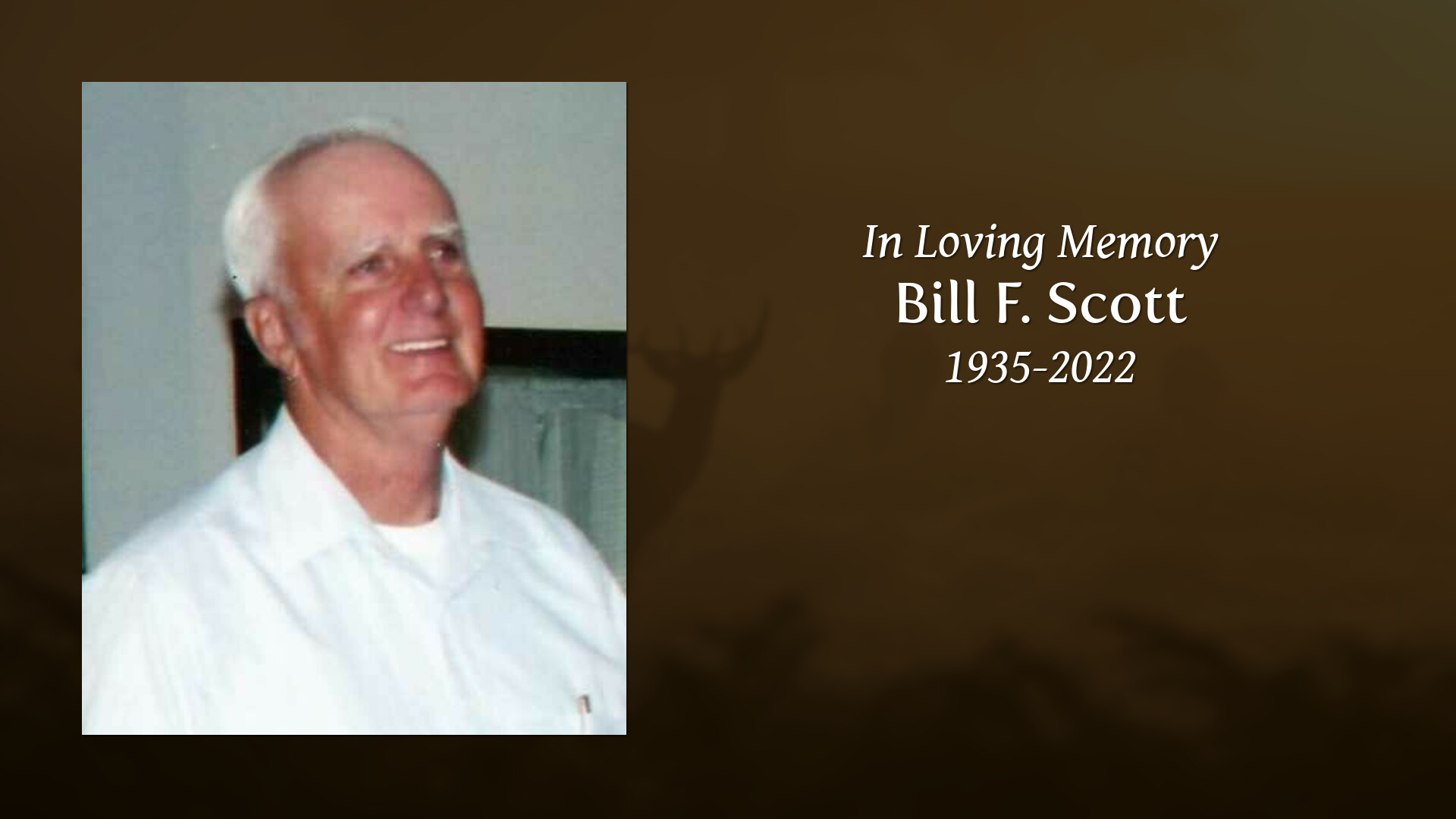 Bill F. Scott - Tribute Video