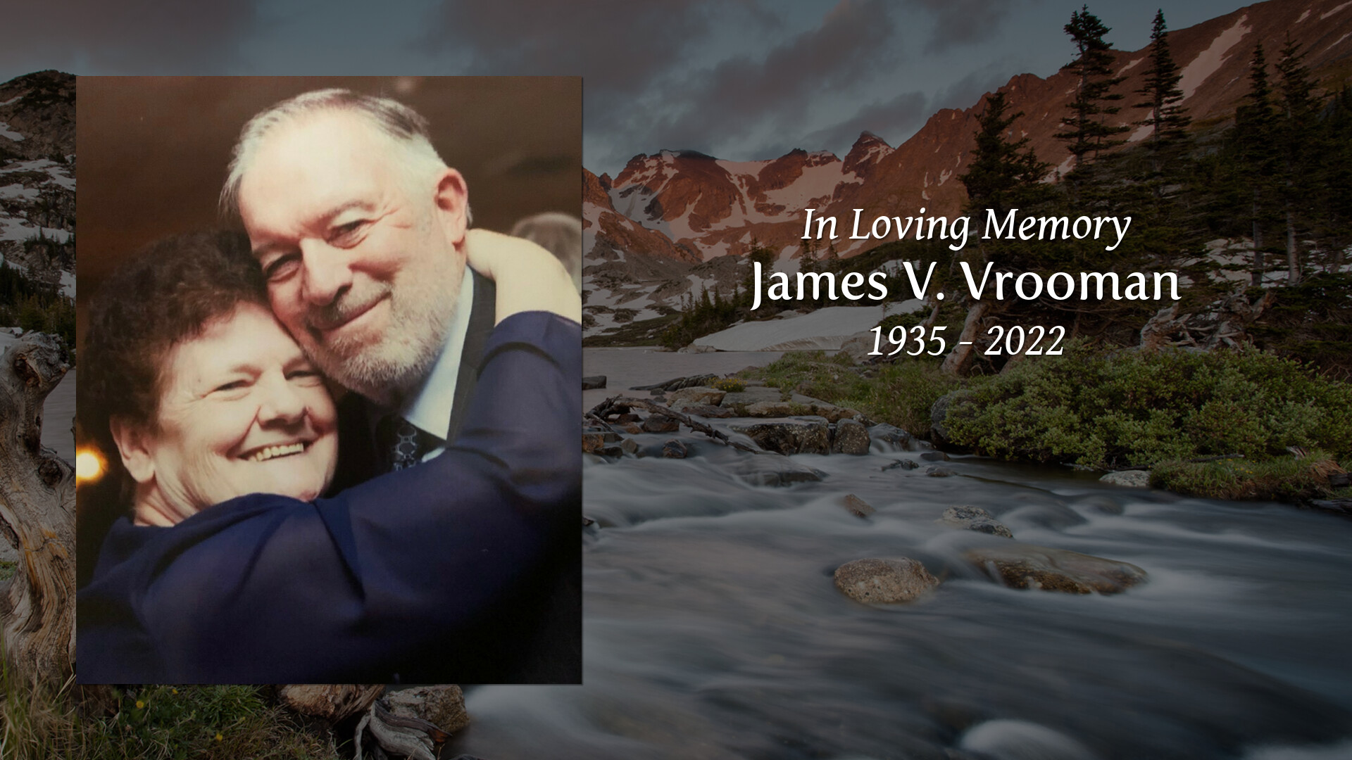 James V. Vrooman - Tribute Video