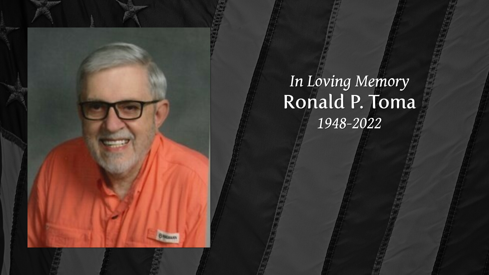 Ronald P. Toma - Tribute Video