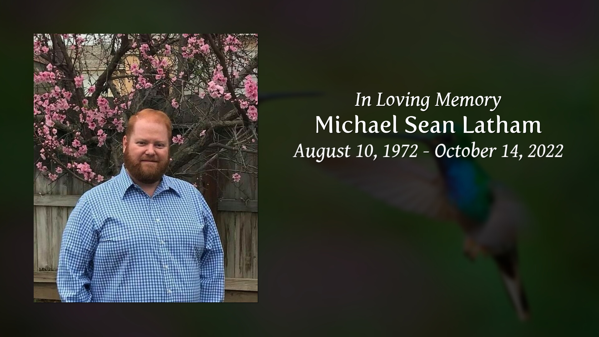 Michael Sean Latham - Tribute Video