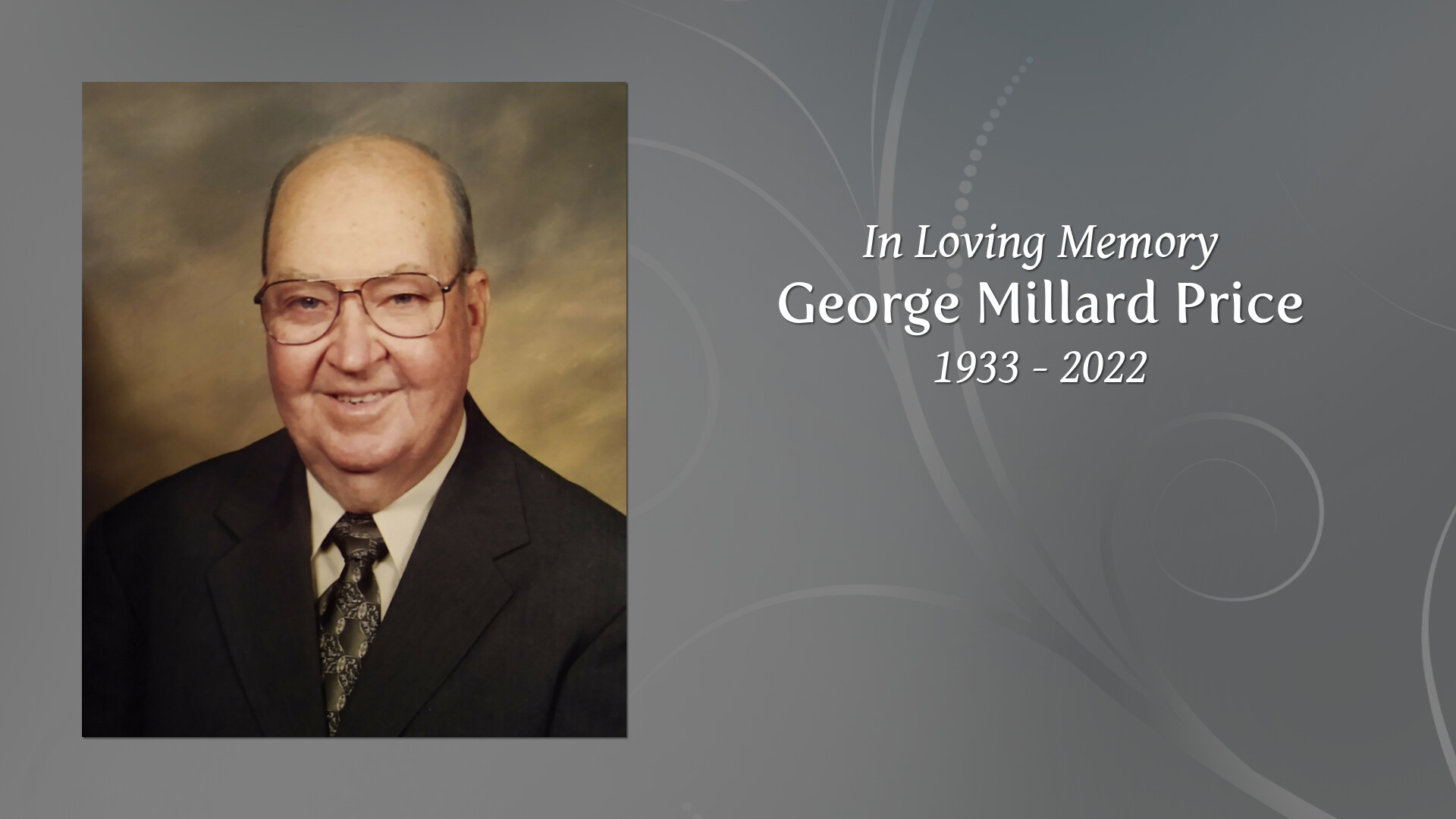 George Millard Price - Tribute Video