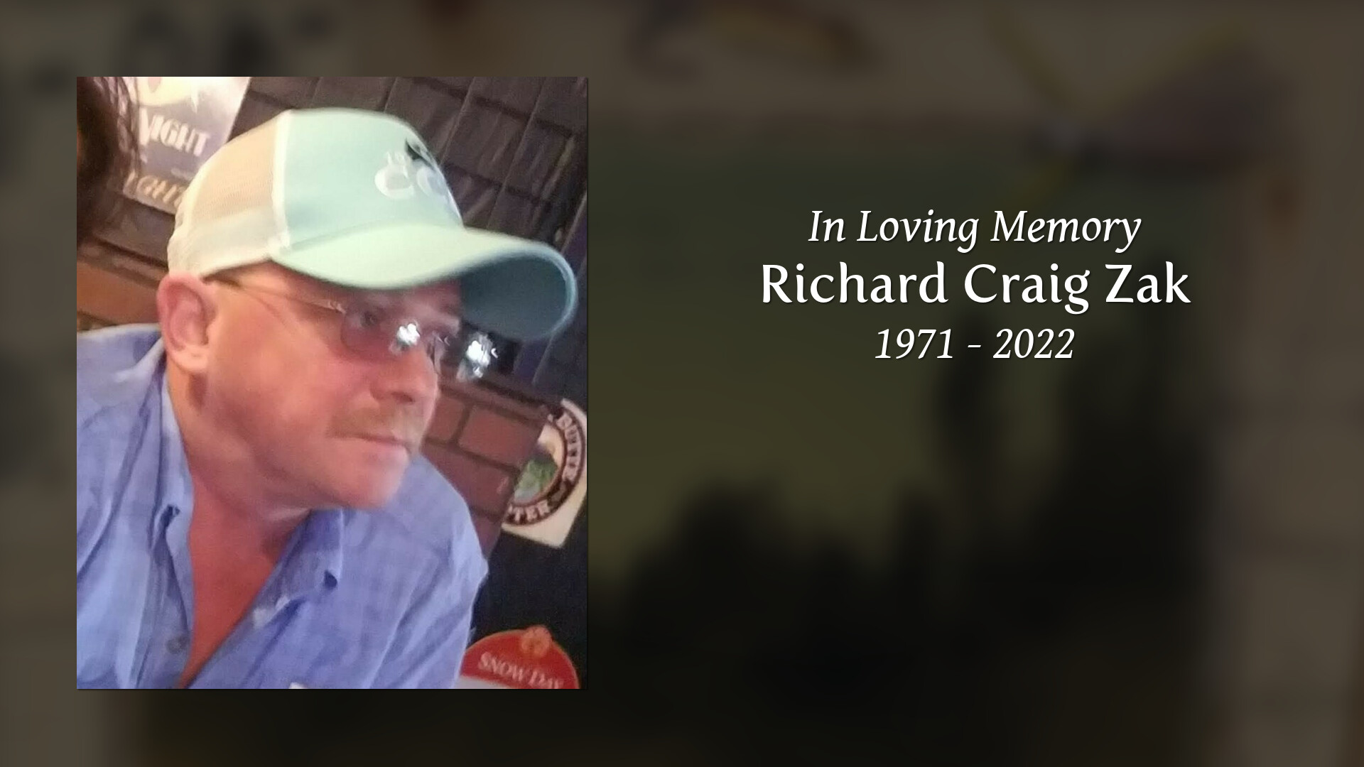 Richard Craig Zak - Tribute Video