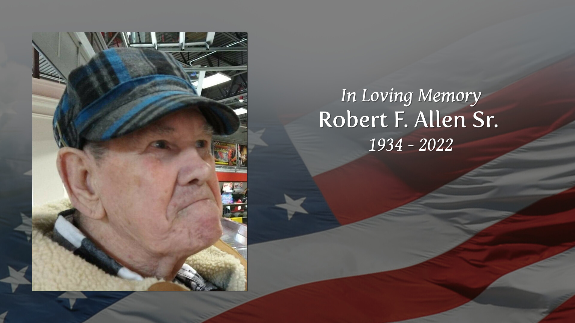 Robert F. Allen Sr. - Tribute Video