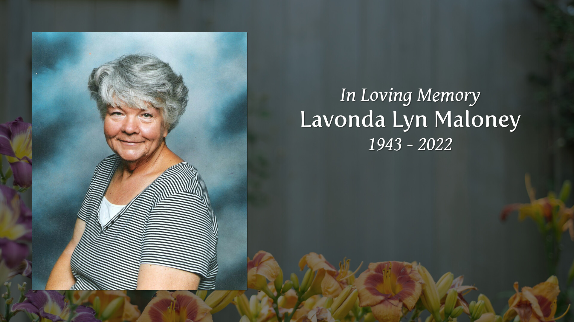 Lavonda Lyn Maloney - Tribute Video