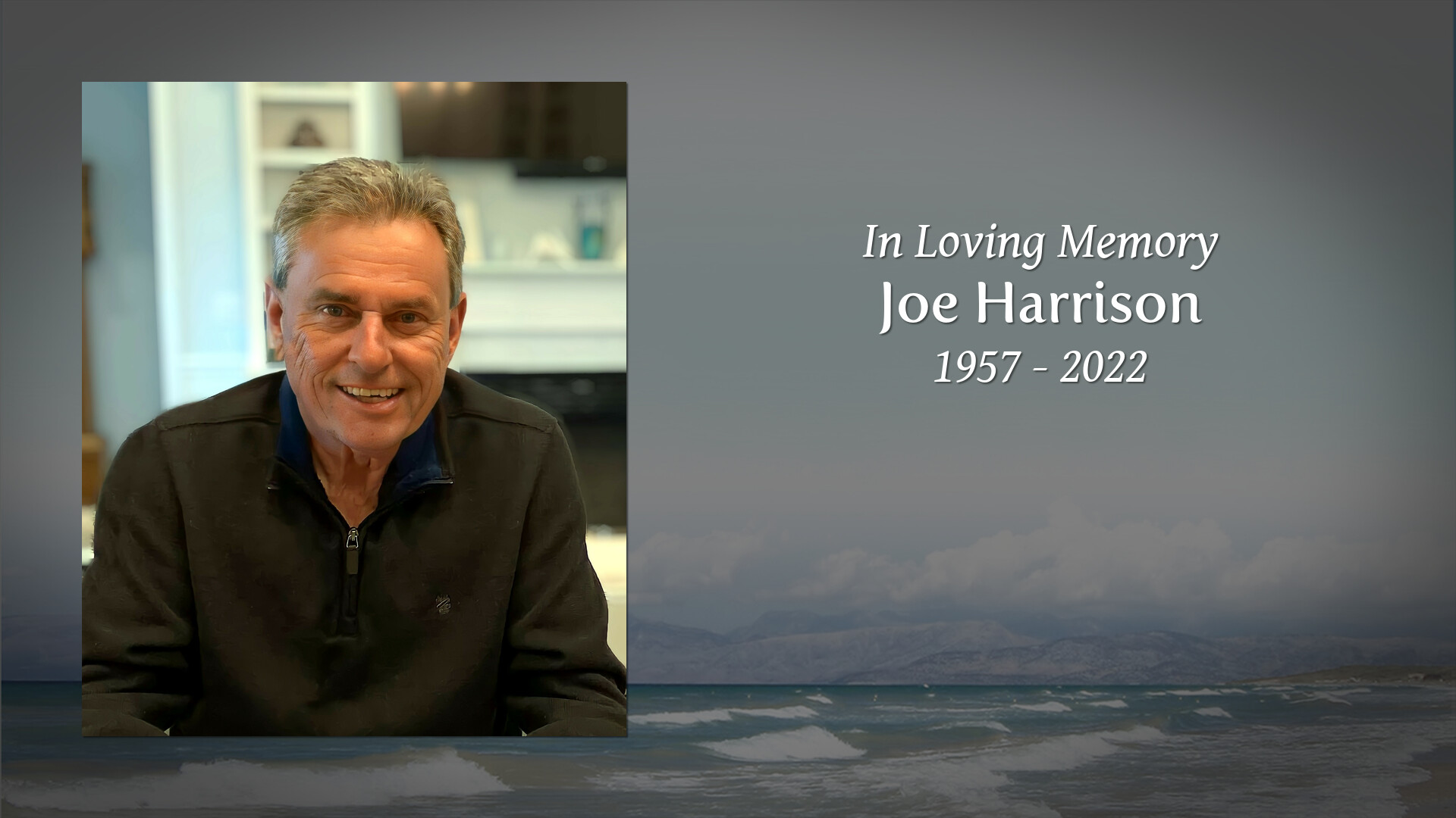 Joe Harrison - Tribute Video