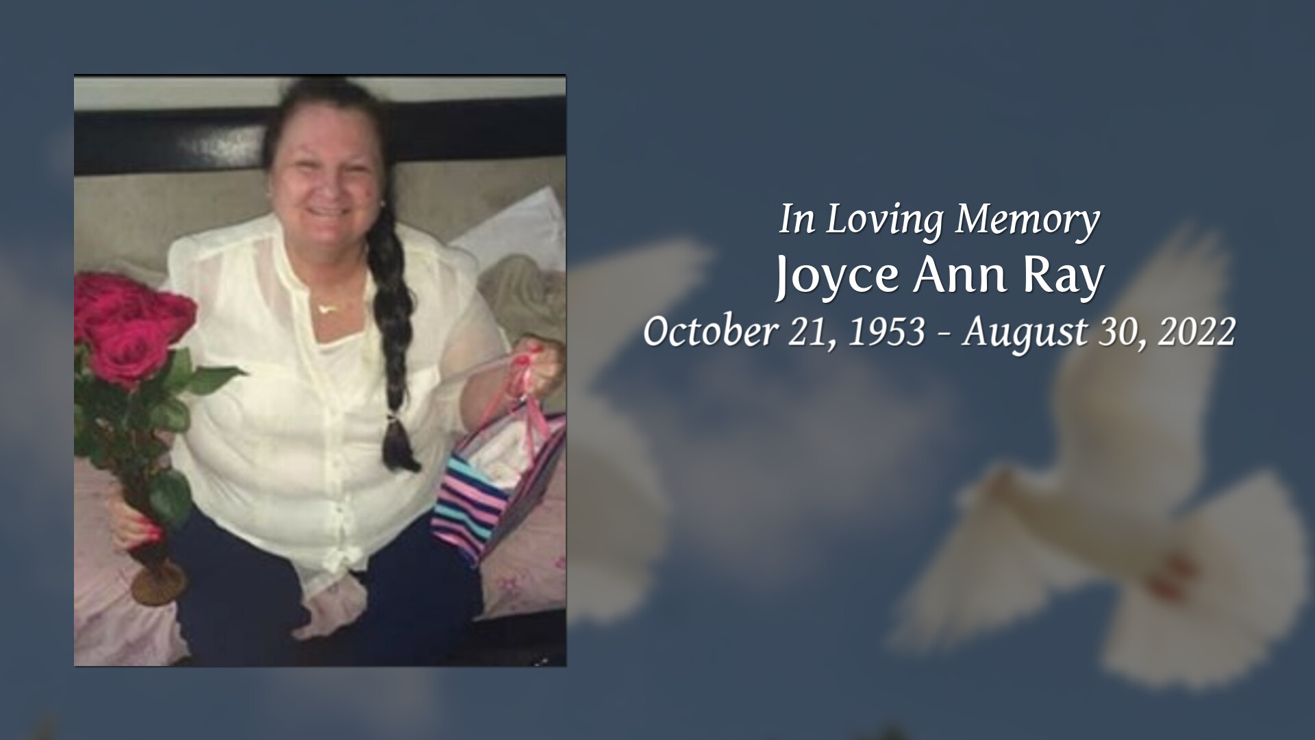 Joyce Ann Ray - Tribute Video