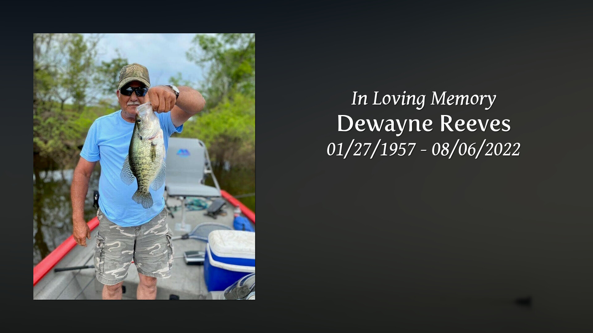 Dewayne Reeves - Tribute Video