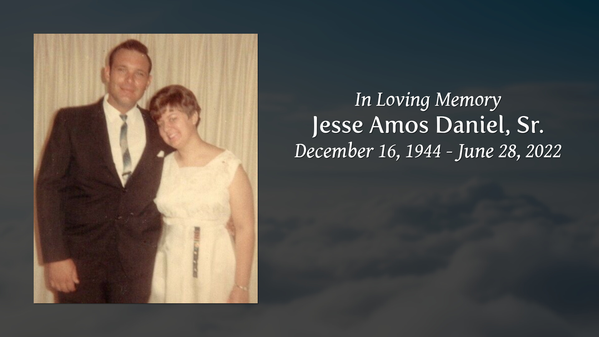 Jesse Amos Daniel, Sr. - Tribute Video
