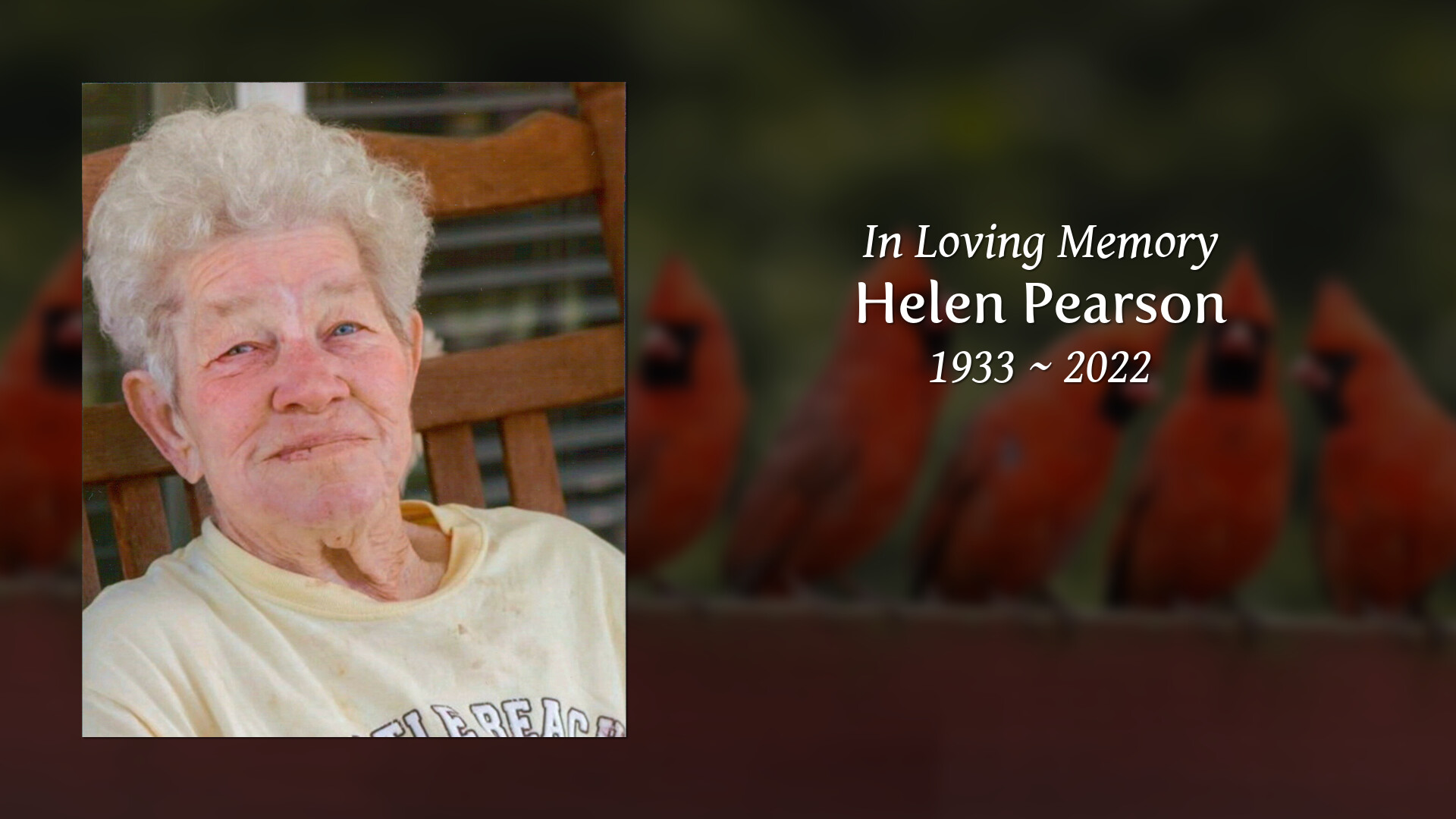 Helen Pearson - Tribute Video
