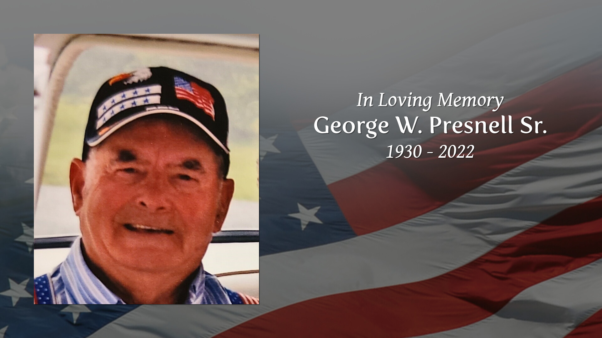 George W. Presnell Sr. - Tribute Video