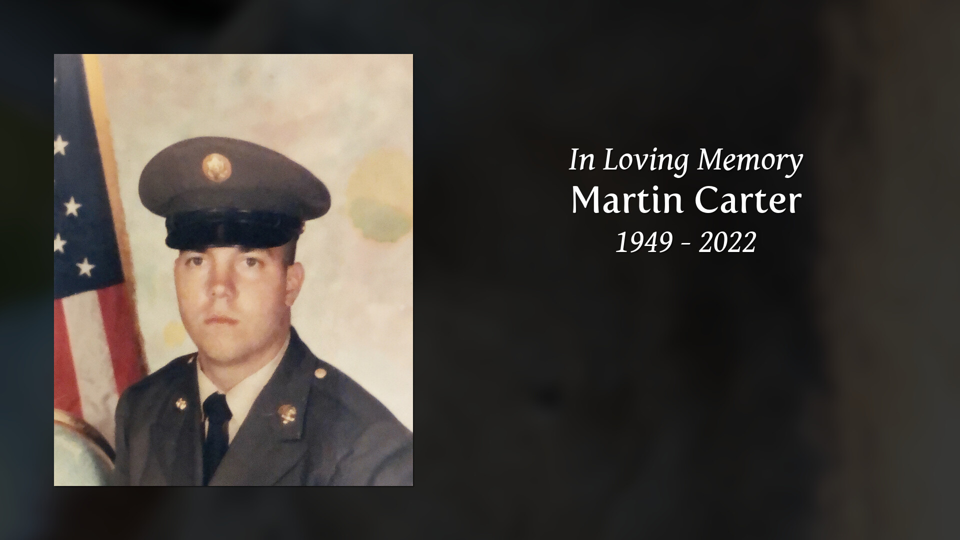 Martin Carter - Tribute Video