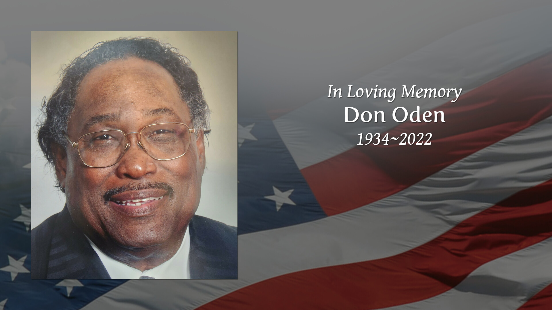 Don Oden - Tribute Video