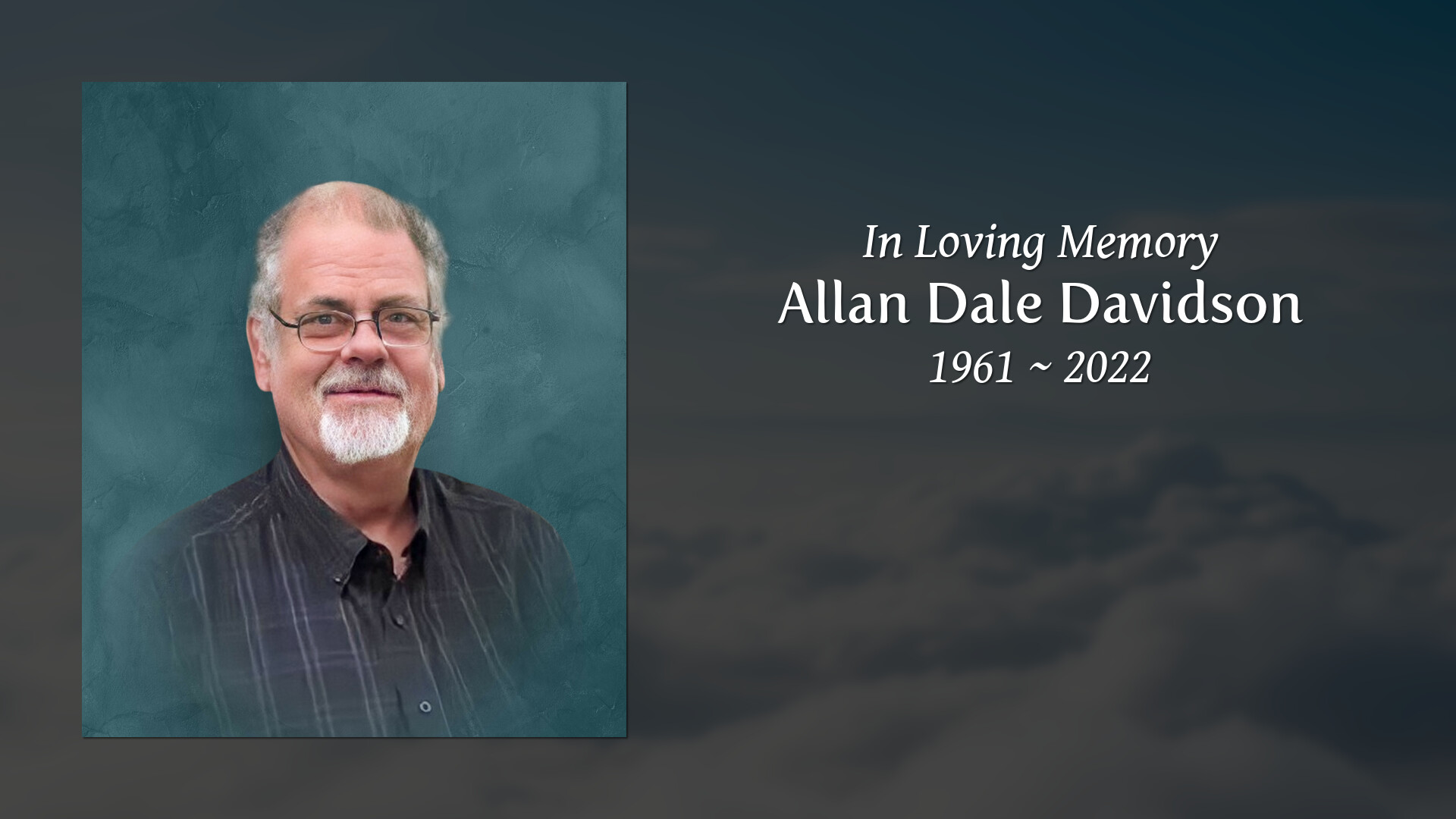 Allan Dale Davidson - Tribute Video