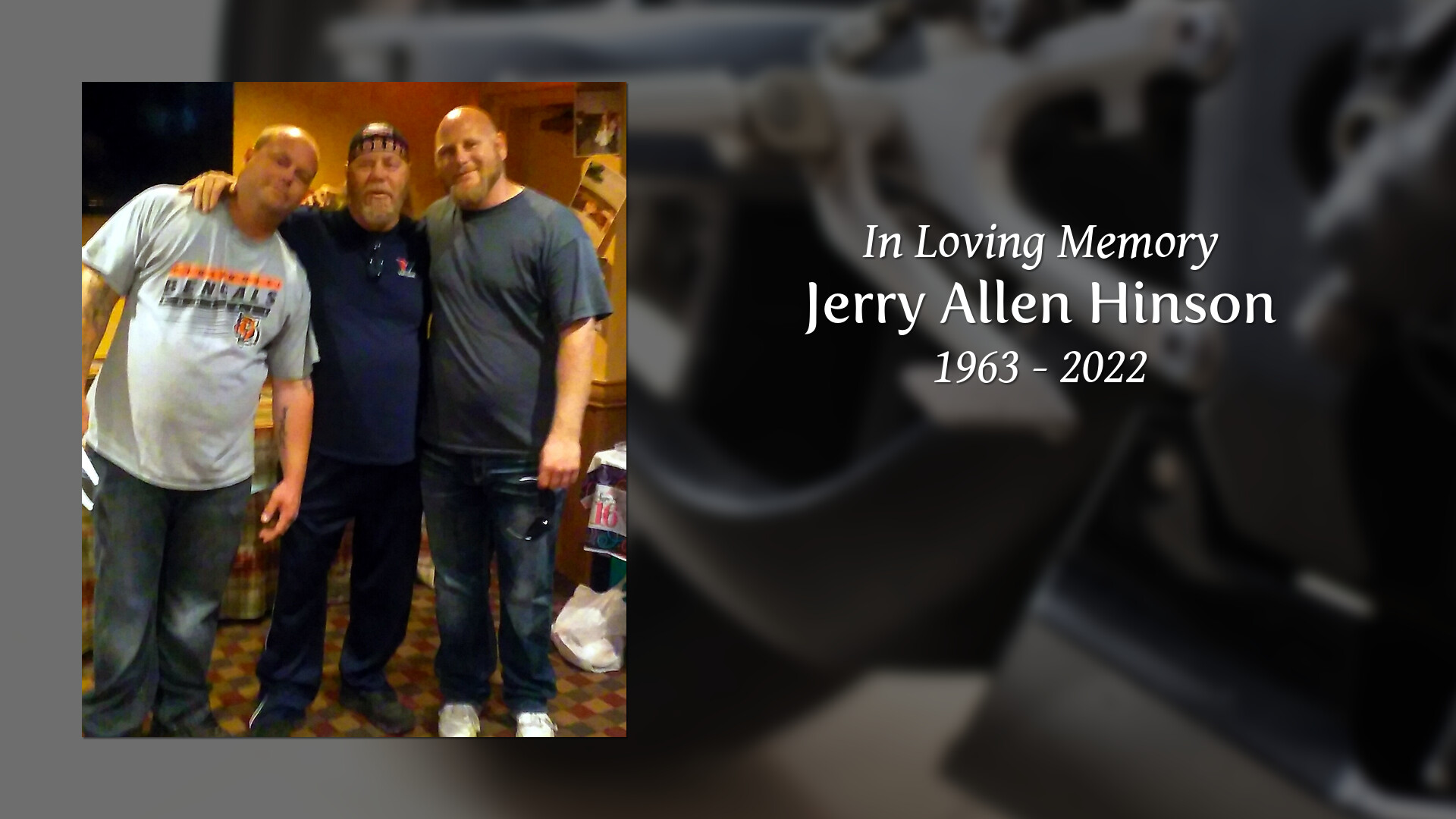 Jerry Allen Hinson - Tribute Video
