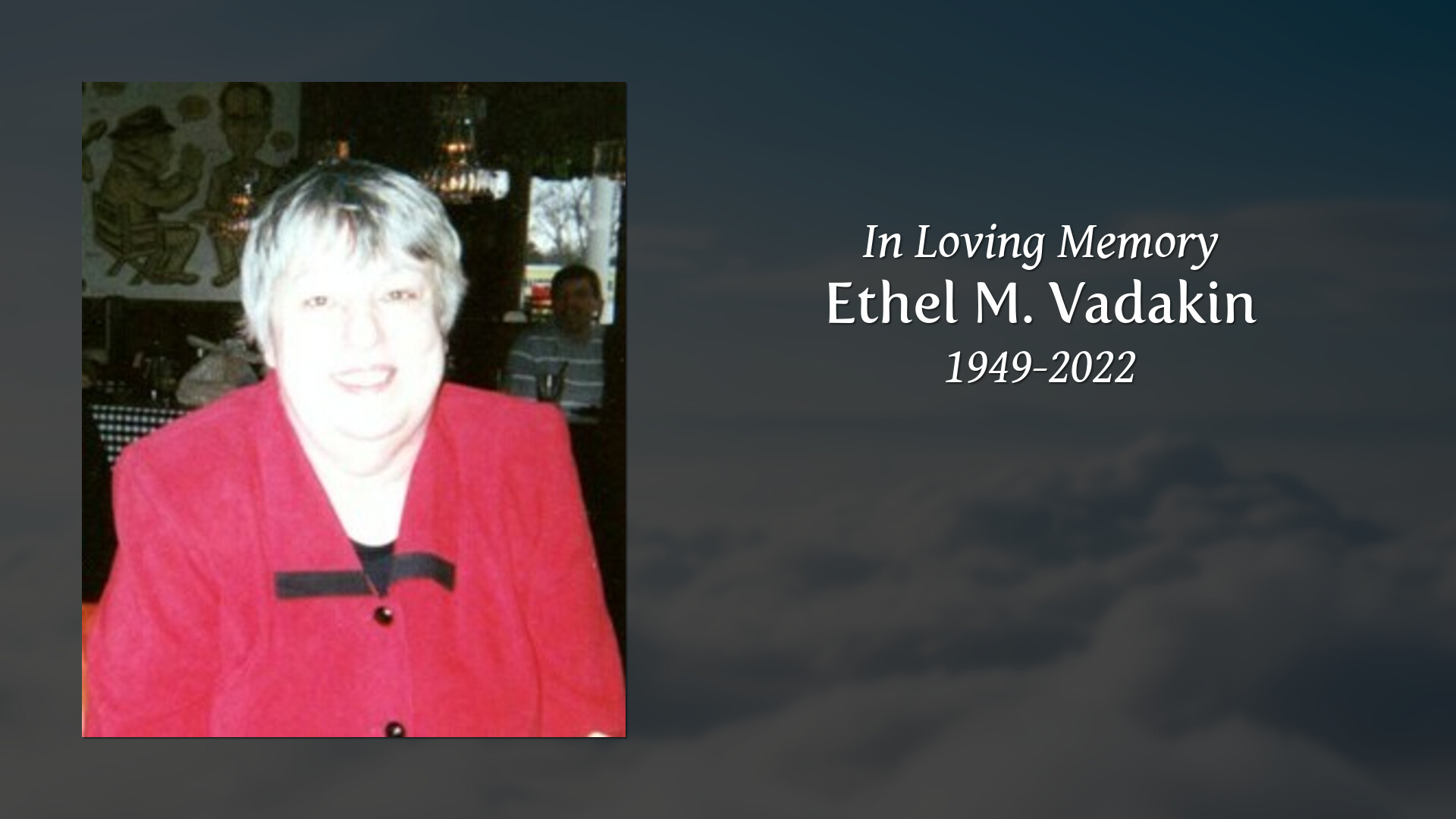 Ethel M. Vadakin - Tribute Video