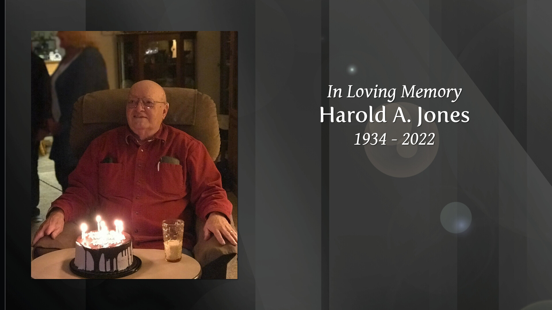 Harold A. Jones - Tribute Video