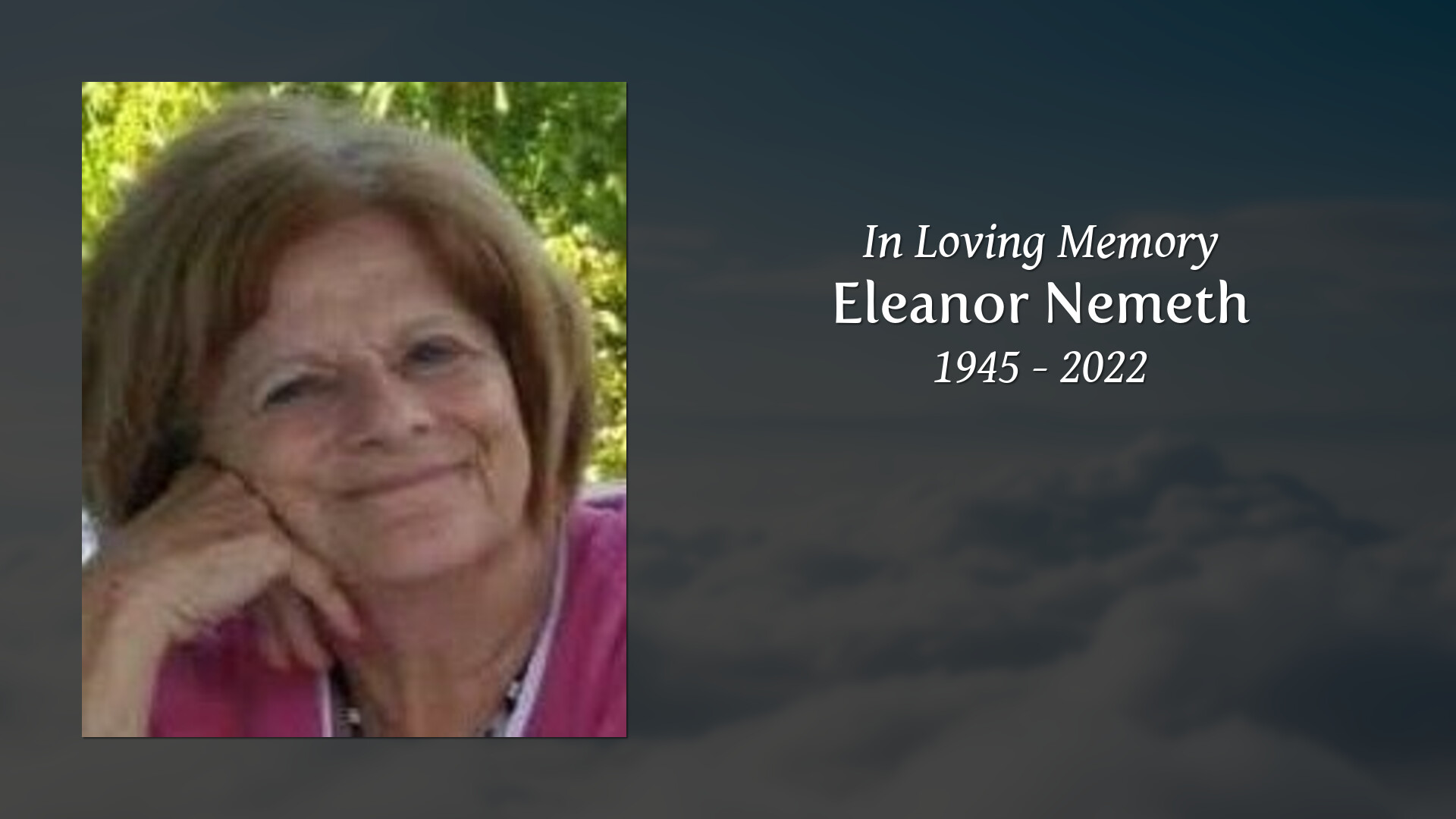 Eleanor Nemeth - Tribute Video