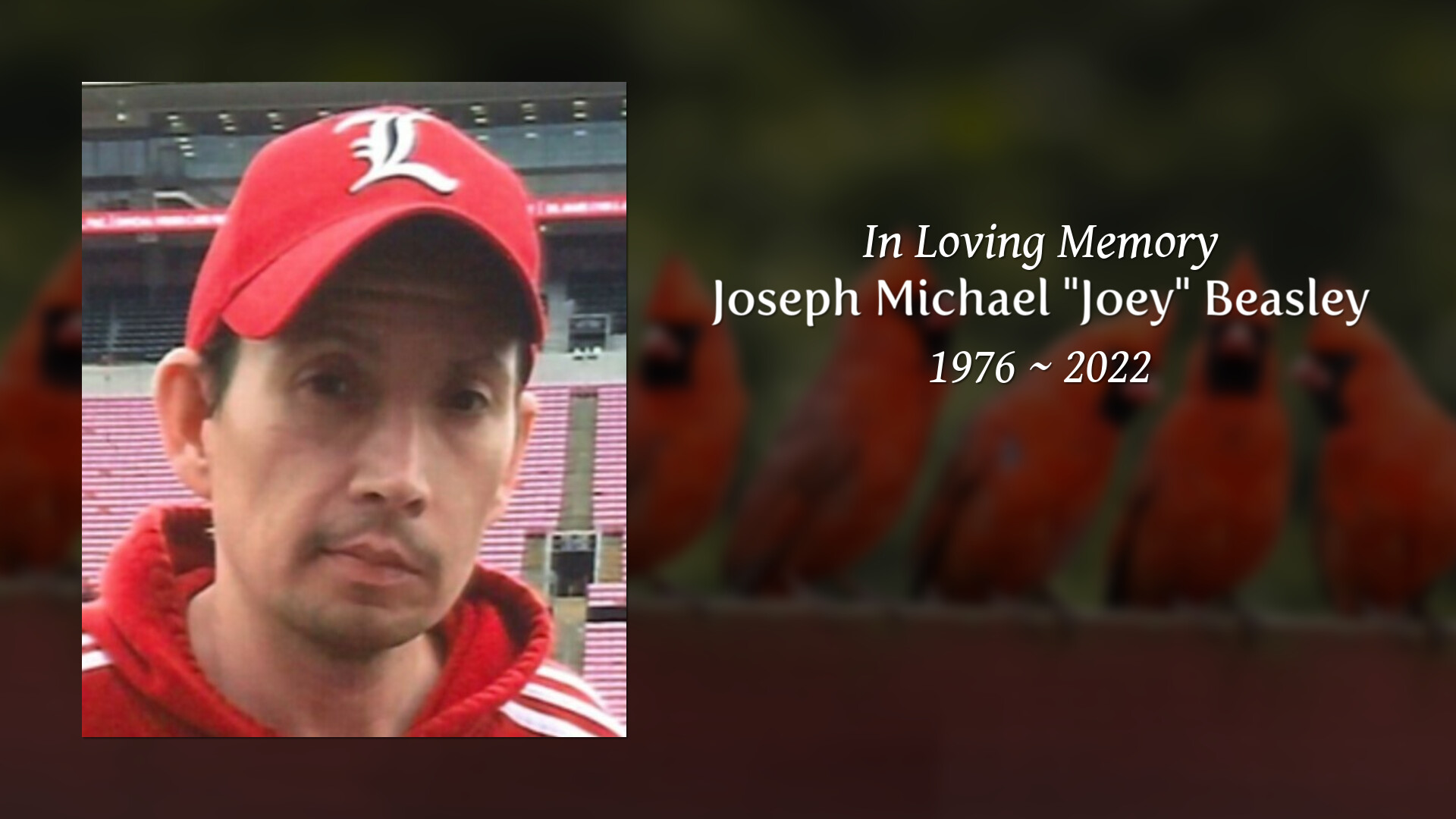 Joseph Michael "Joey" Beasley - Tribute Video