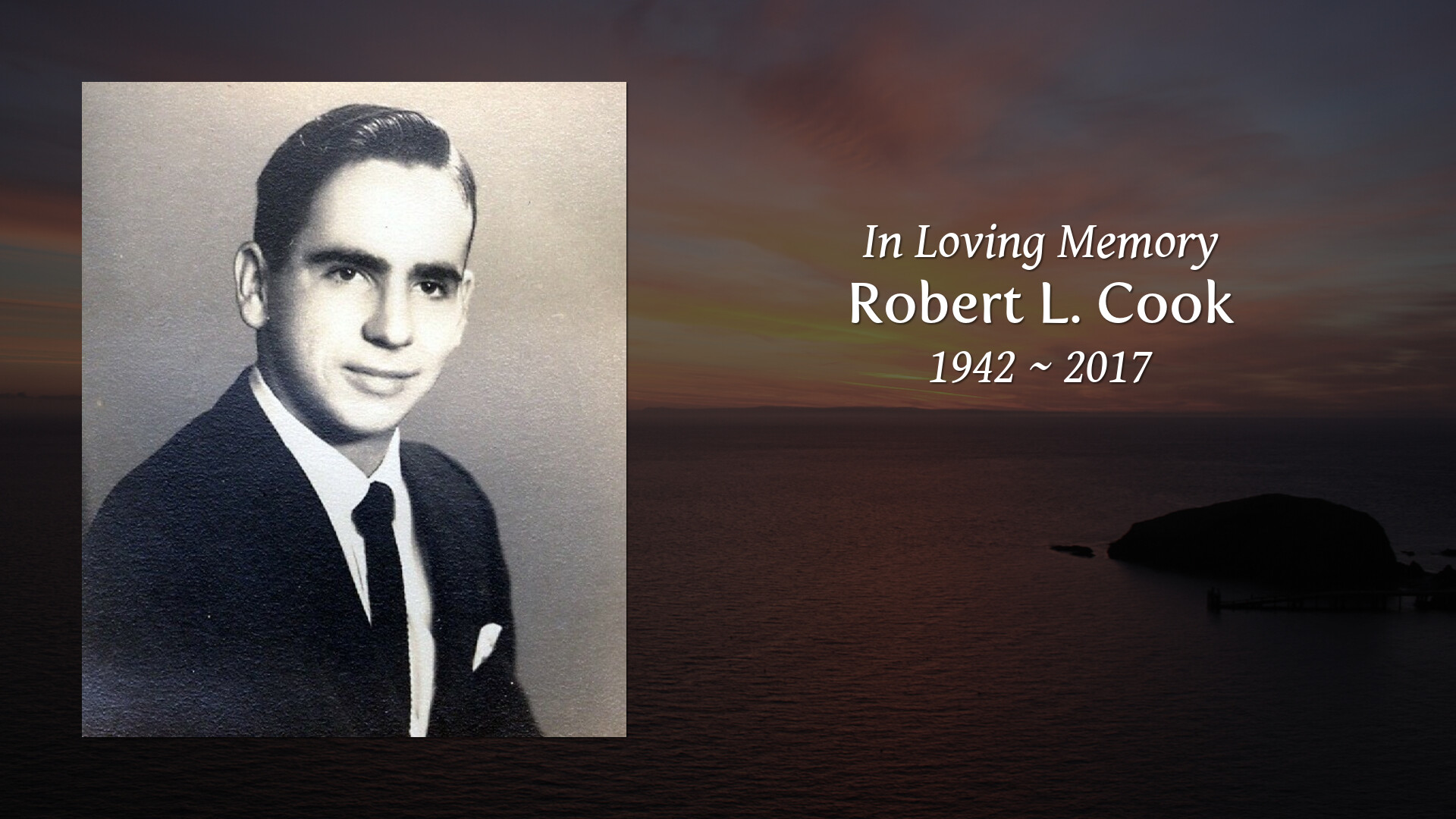 Robert L. Cook - Tribute Video