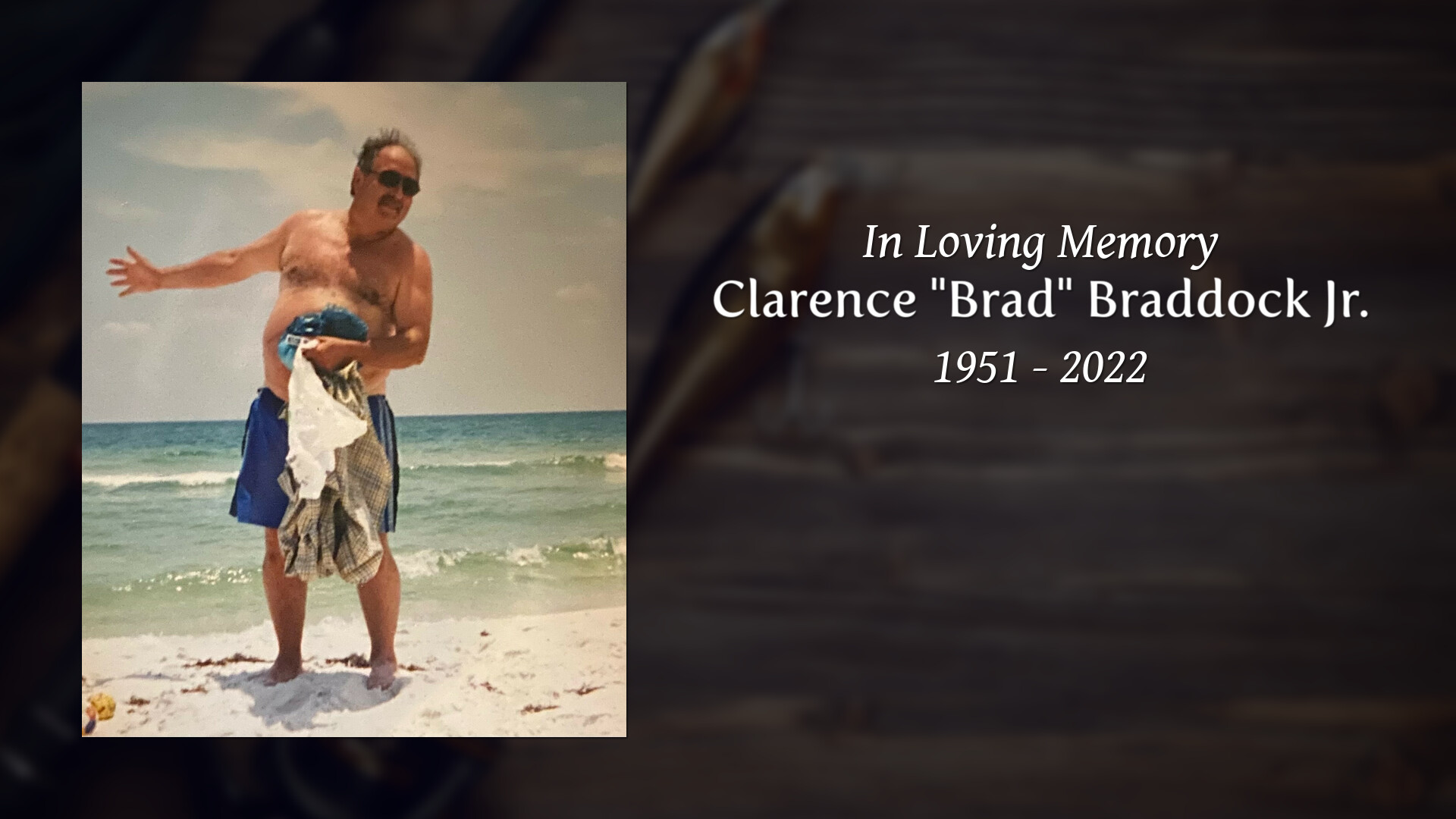 Clarence "Brad" Braddock Jr. - Tribute Video