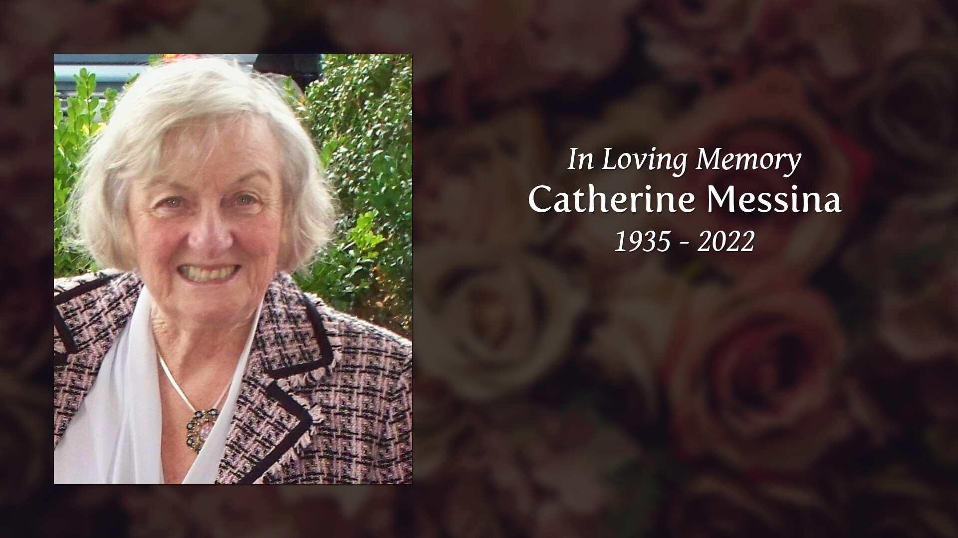 Catherine Messina - Tribute Video
