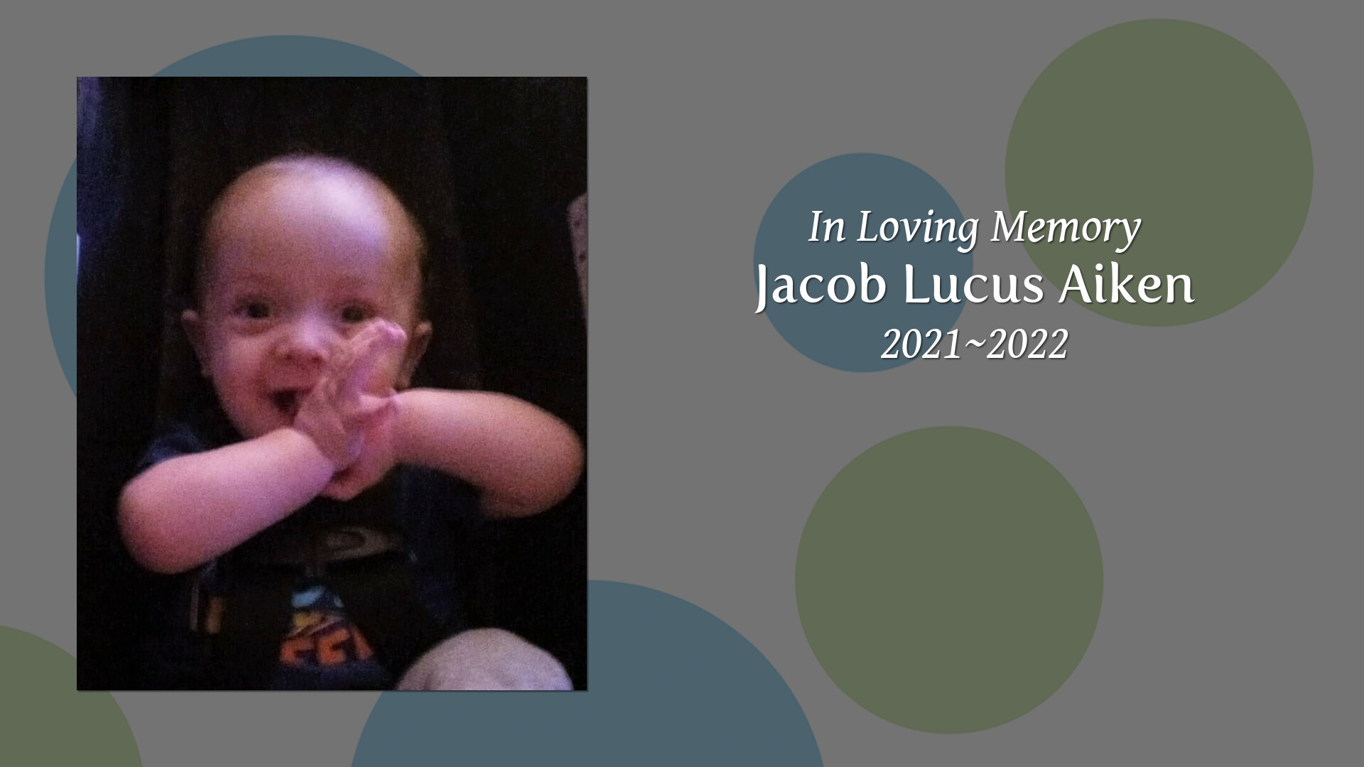 Jacob Lucus Aiken - Tribute Video