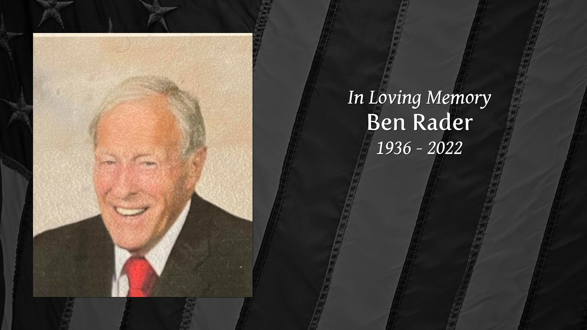 Ben Rader - Tribute Video