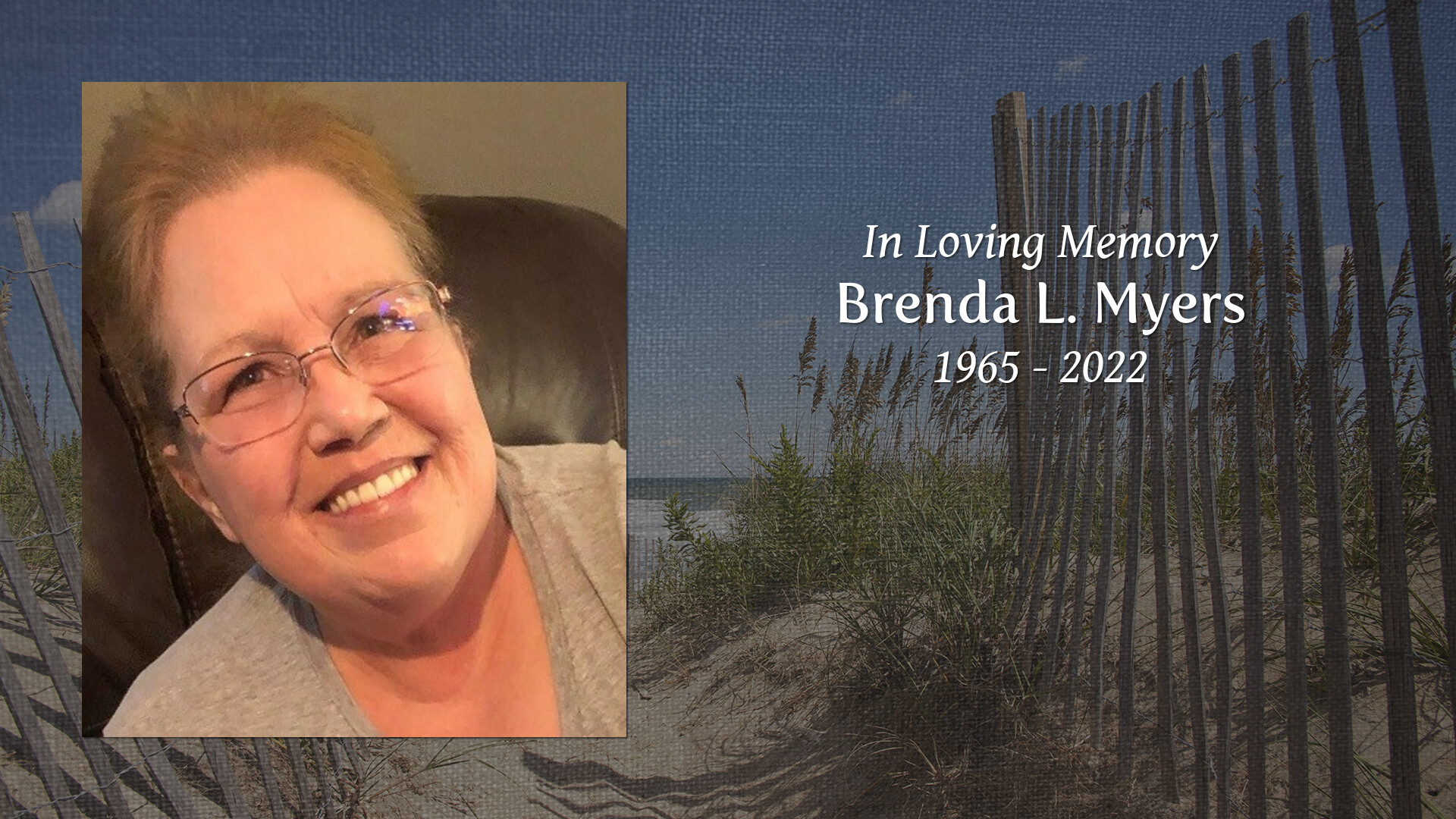 Brenda L. Myers - Tribute Video