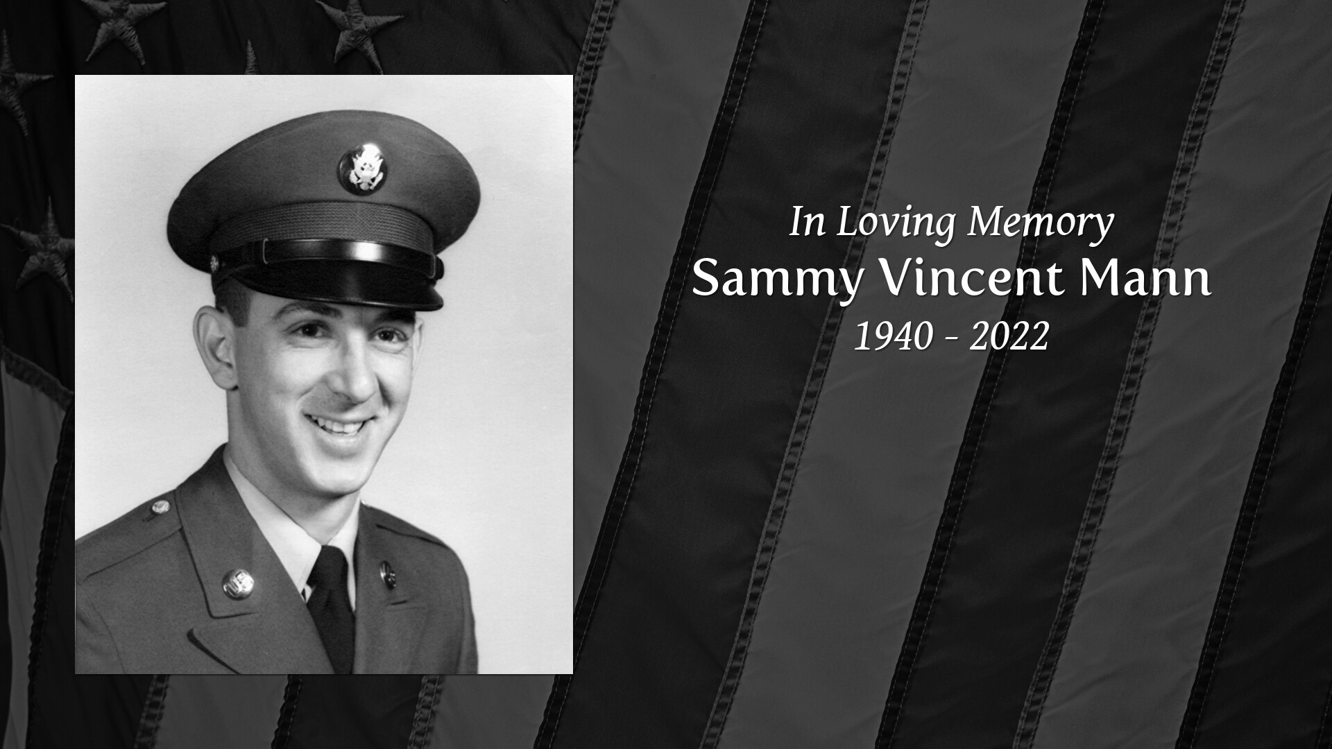 Sammy Vincent Mann - Tribute Video